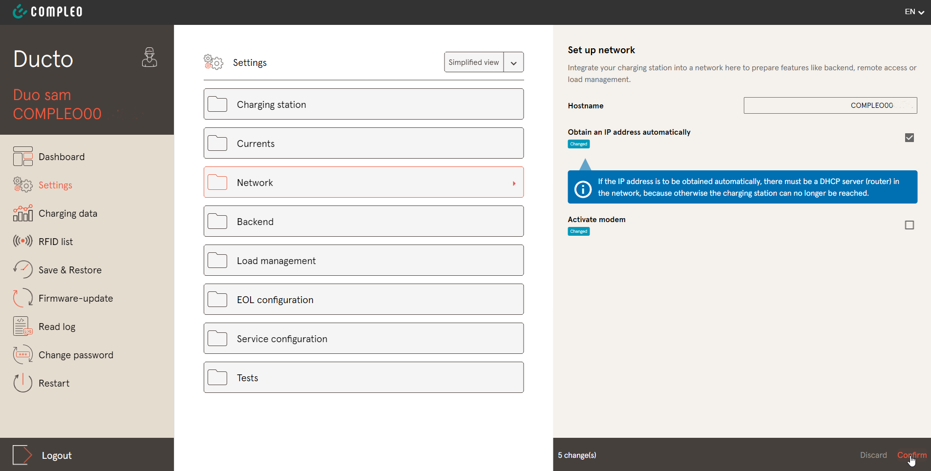 How to connect a Compleo DUO