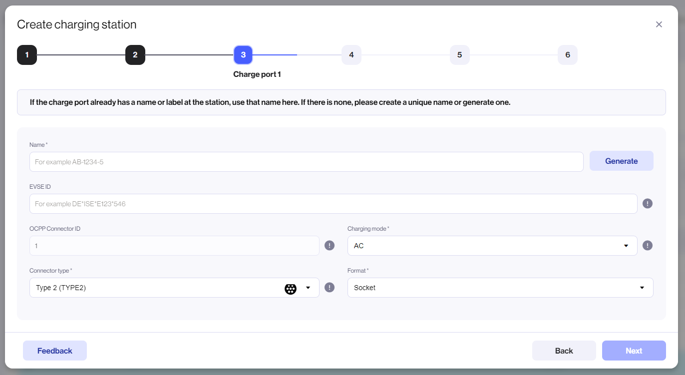 How to onboard a charger