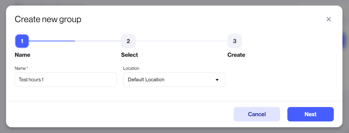 How to configure opening hours