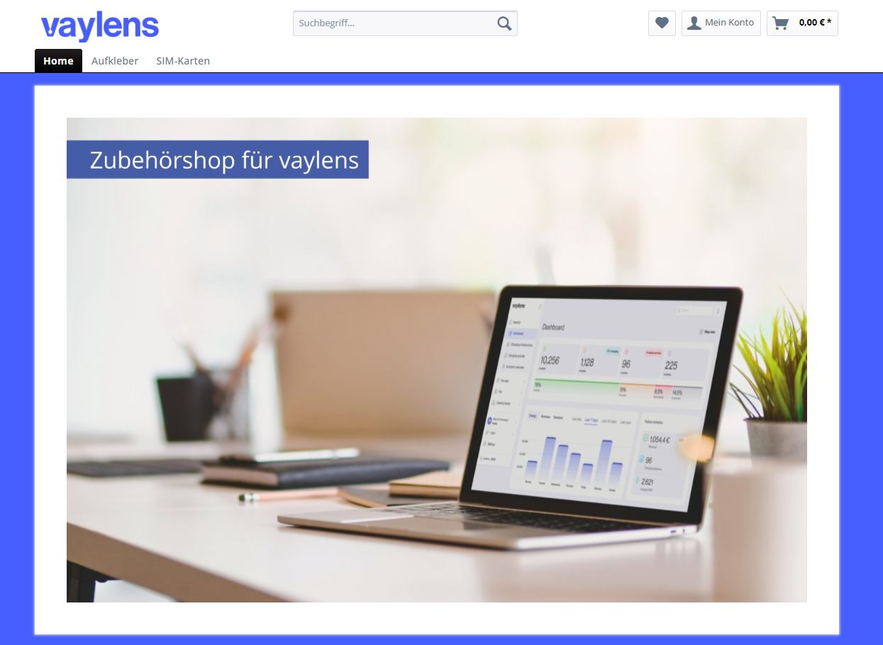 vaylens webshop