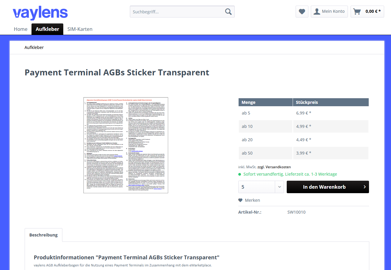 Checklist: integrate a payment terminal
