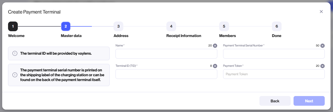 How to onboard a wallbe X-Pay payment terminal