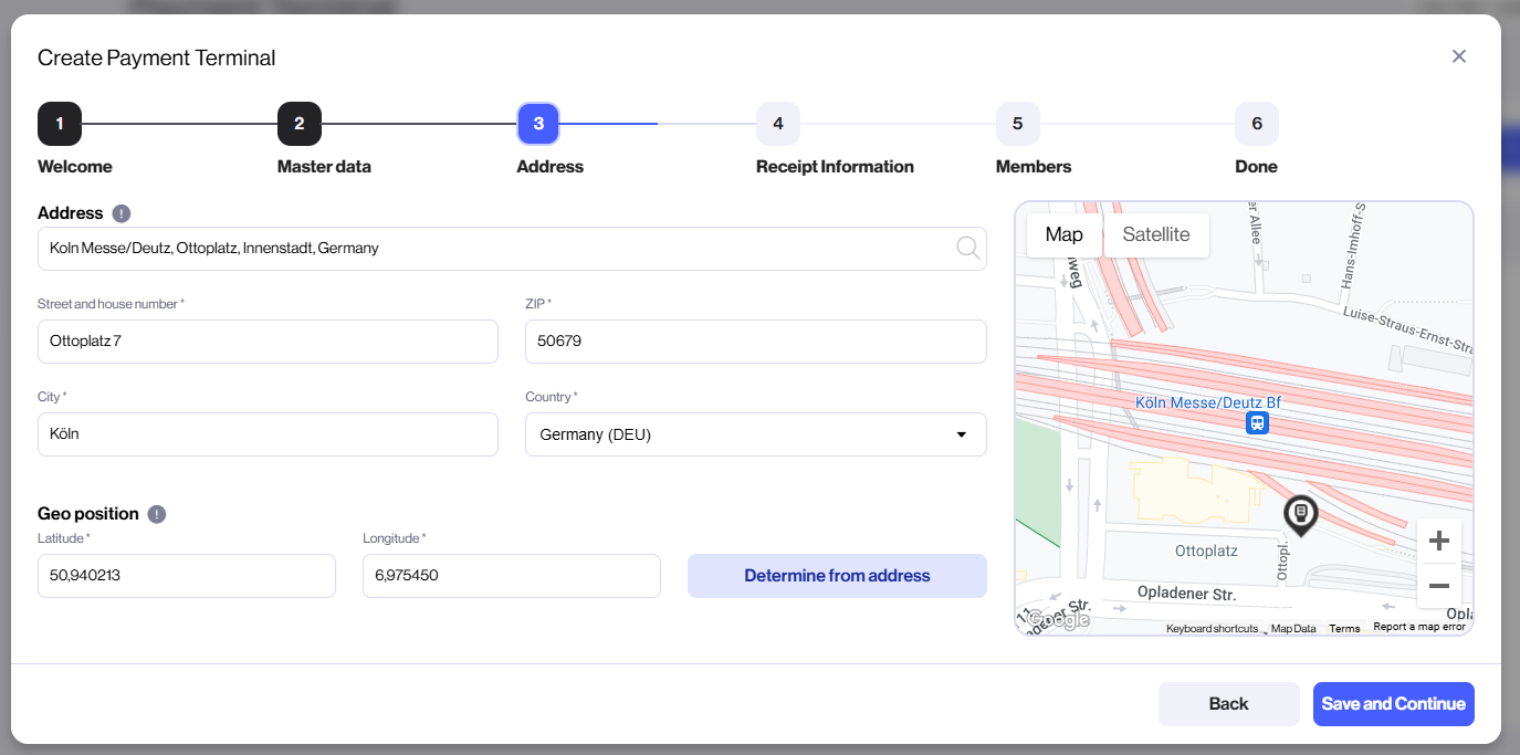 How to onboard a wallbe X-Pay payment terminal